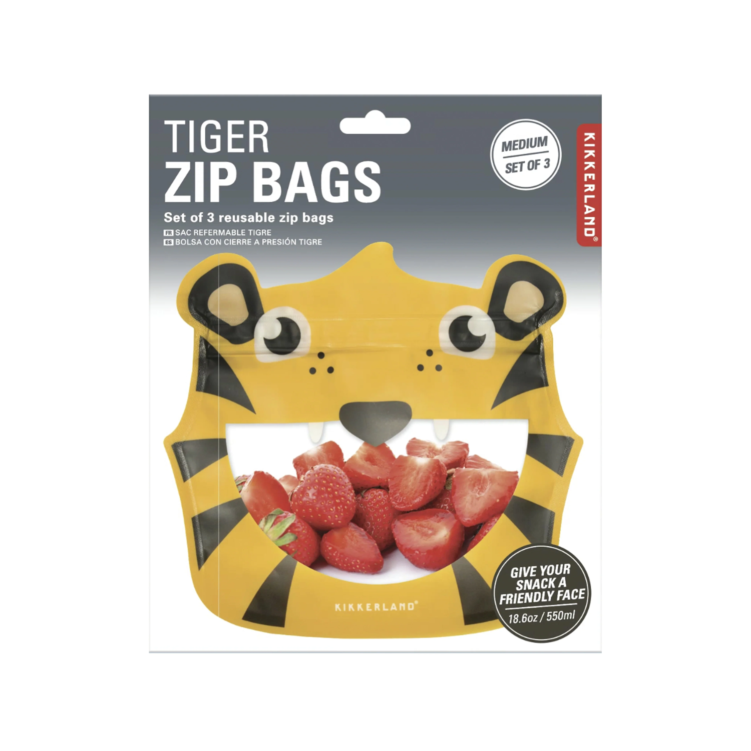 Bolsa Cremallera 3pz - Kikerland – Urban Goods Ec
